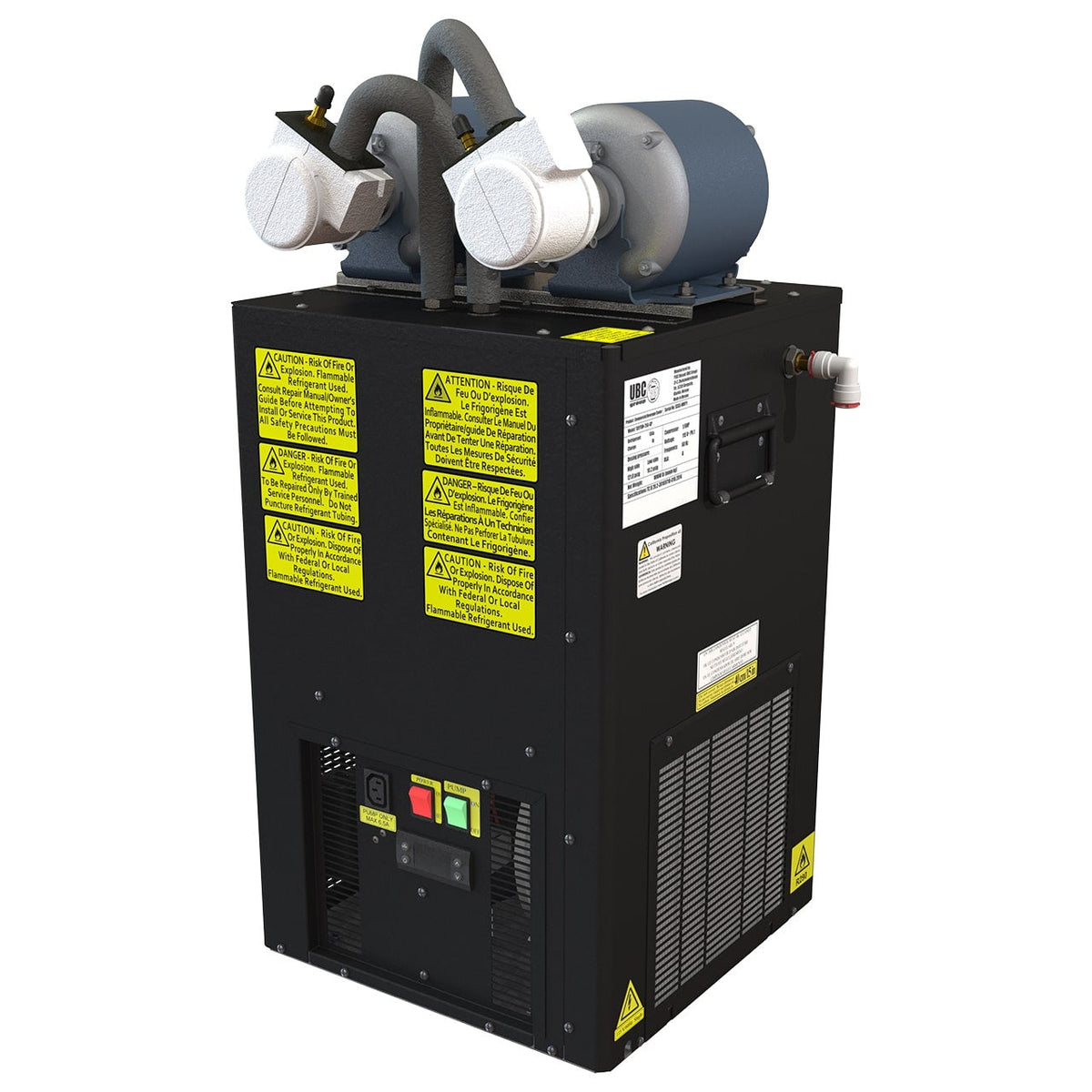 Glycol Chiller | ChillPro 3200V with Two Vane Pumps (3200 BTUs - 125 ...