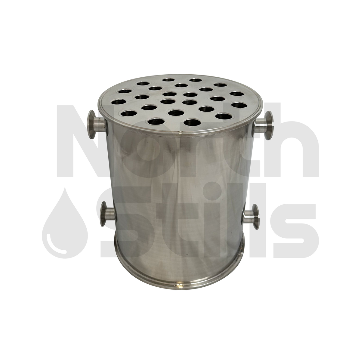 North Stills | 10″ Stainless Steel Dephlegmator — floridabrewing