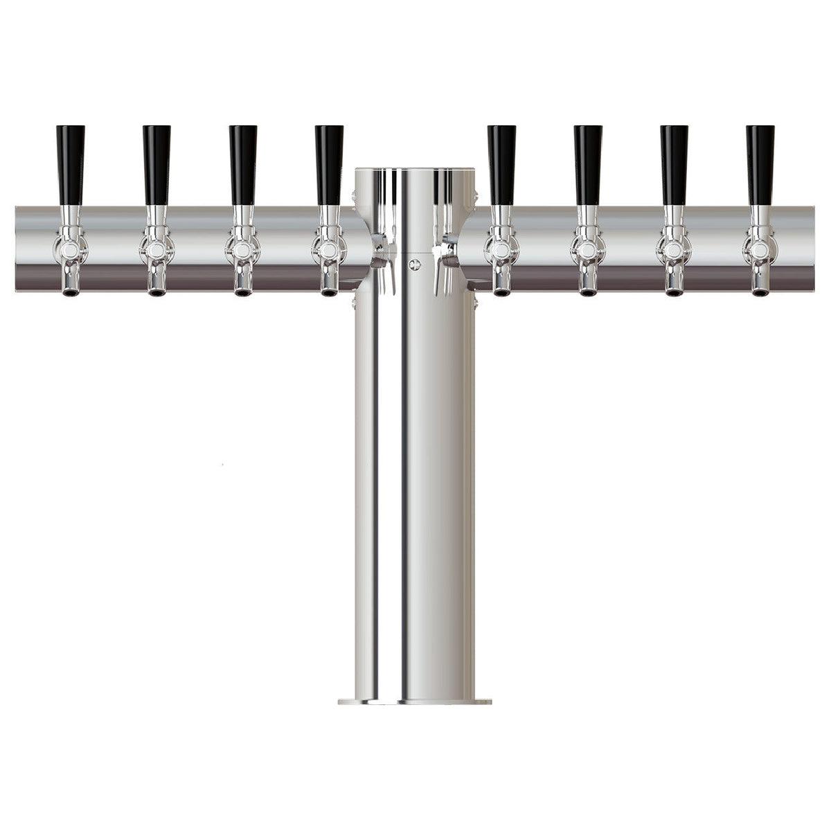 Ture Stainless Steel Beer Tower - 8 Taps (Glycol Chilled) — floridabrewing
